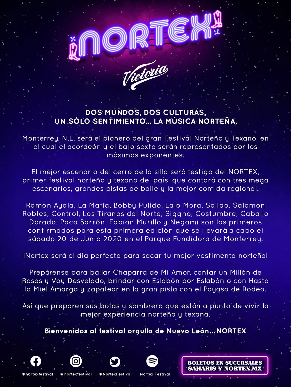 NORTEX el mejor festival de música Norteña... - SoloGrandes.Com