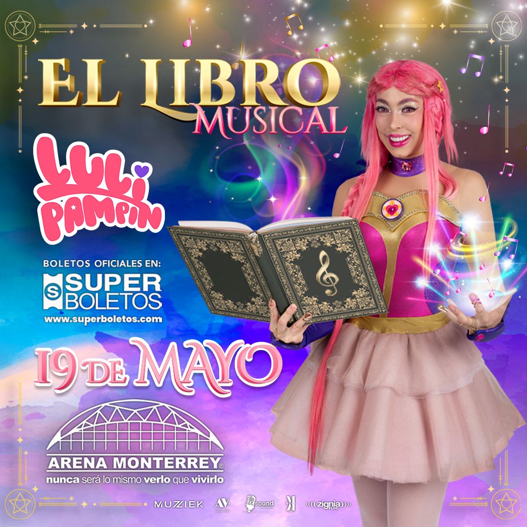 LULI PAMPÍN PRESENTA SU NUEVO SHOW “EL LIBRO MUSICAL” - SoloGrandes.Com
